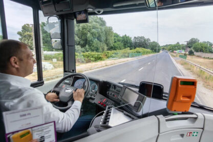Az ország első elektromos csuklós autóbusza – Veszprém